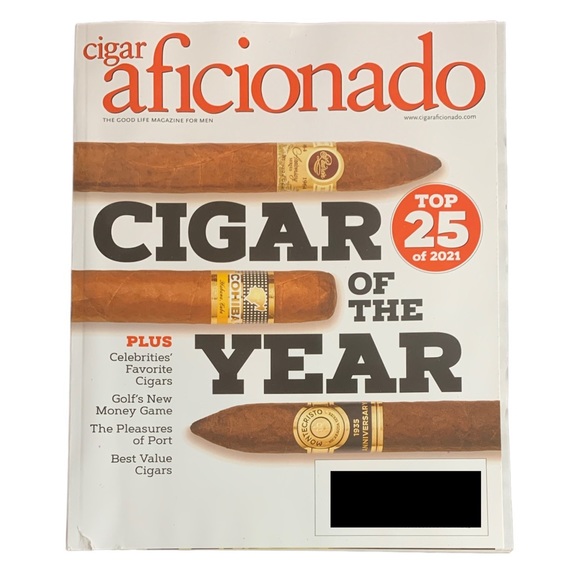 Cigar Aficionado | Accents | Cigar Aficionado January 222 Top 25 Of 202 ...